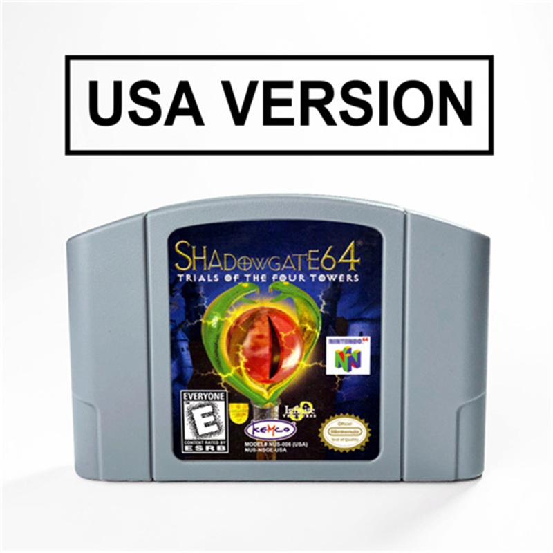 Shadowgate 64 Trials of the Four Towers For 64 Bit Video Game Cartridge ...