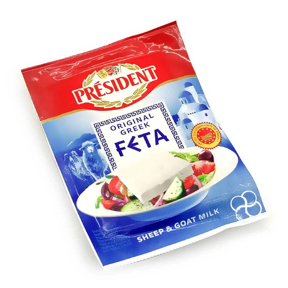 เพรสซิเดนท์ ชีสกรีก เฟต้าชีส 150 กรัม - President Greek Feta Cheese ...