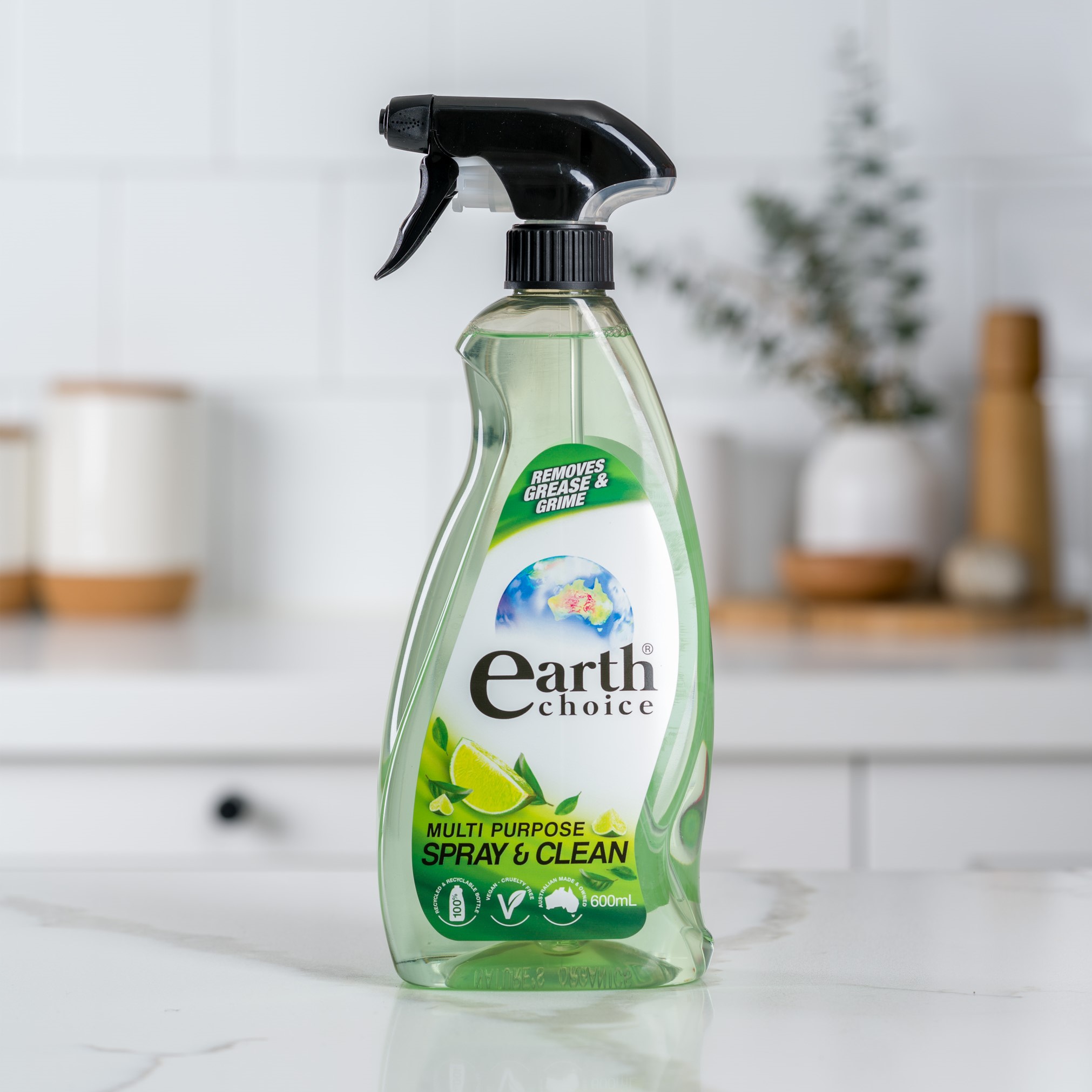 น้ำยาทำความสะอาดอเนกประสงค์ ขวด 600 มล. EARTH CHOICE MULTI PURPOSE ...