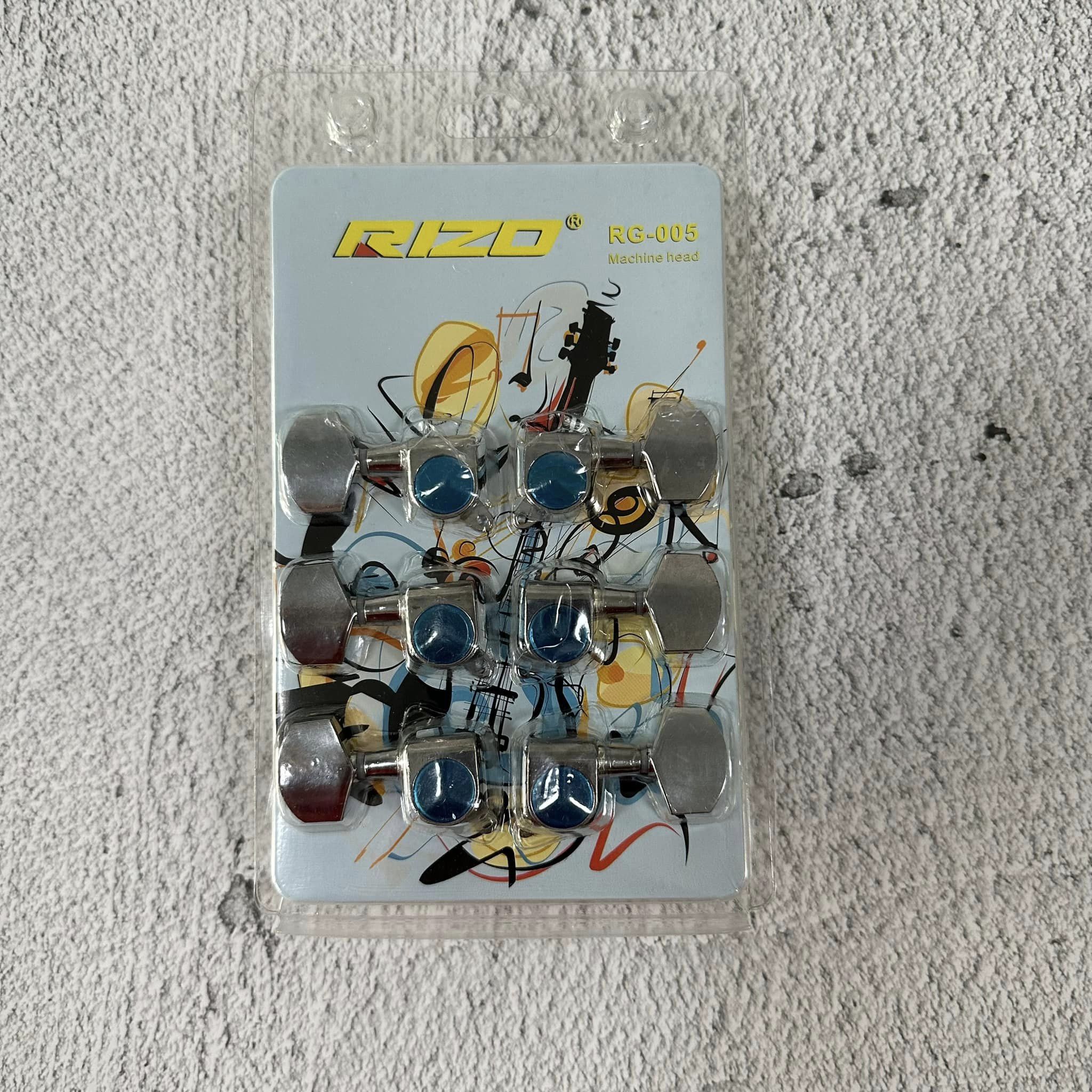 ลูกบิดกีตาร์โปร่ง Acouastic Guitar Machine Head Model: RIZO RG-006 1 ...