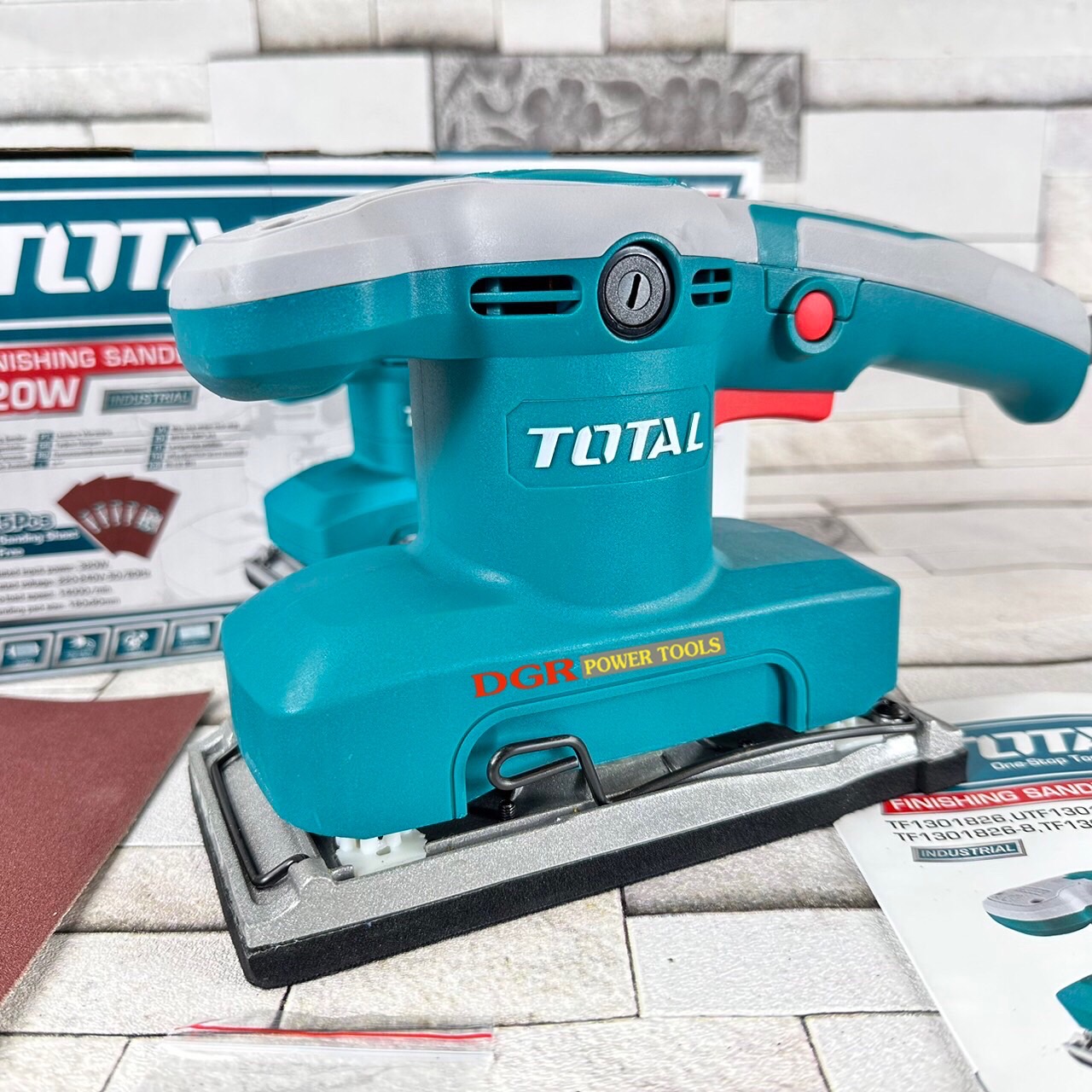 TOTAL 320W เครื่องขัดกระดาษทรายแบบสั่น หน้ากว้าง 180x90 mm สินค้าดีมีคุณภาพ | Lazada.co.th