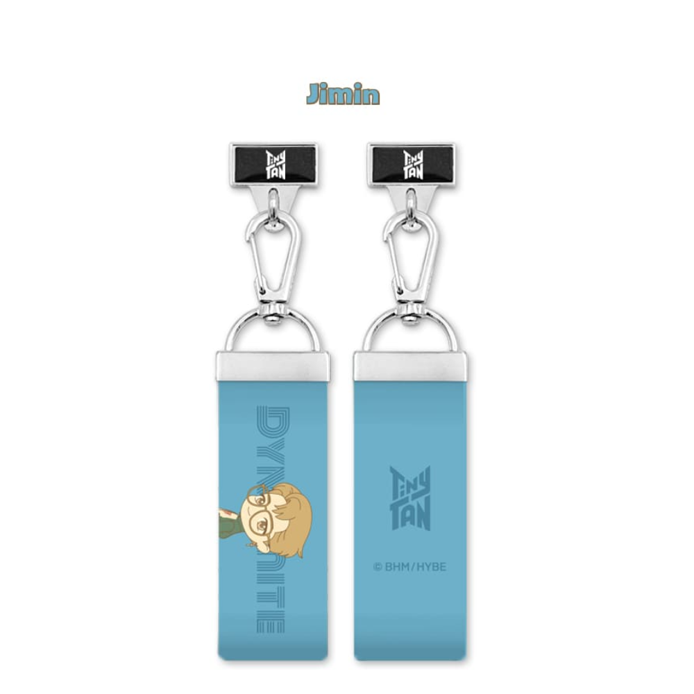 BTS x TiNyTAN Dynamite 2D Finger strap สายคล้องมือถือ พวงกุญแจ สายคล้อง ...