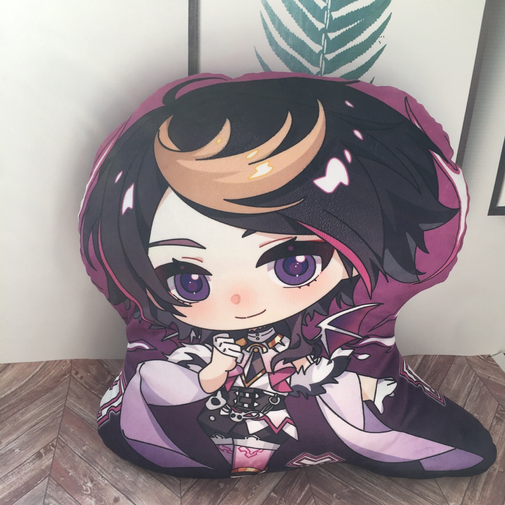 ใหม่ หมอนตุ๊กตานุ่ม รูปการ์ตูน Vtuber Luxiem Luca Vox Ike Mysta Shu ...