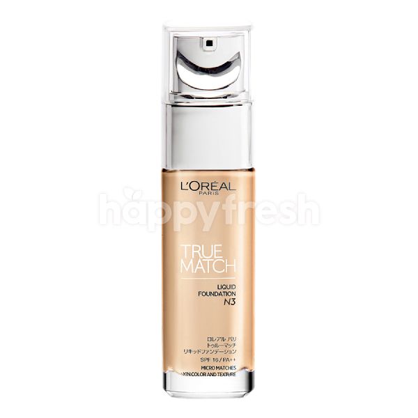 L'Oréal Paris True Match Liquid Foundation 30ml รองพื้นลอรีอัลทรูแมช ...