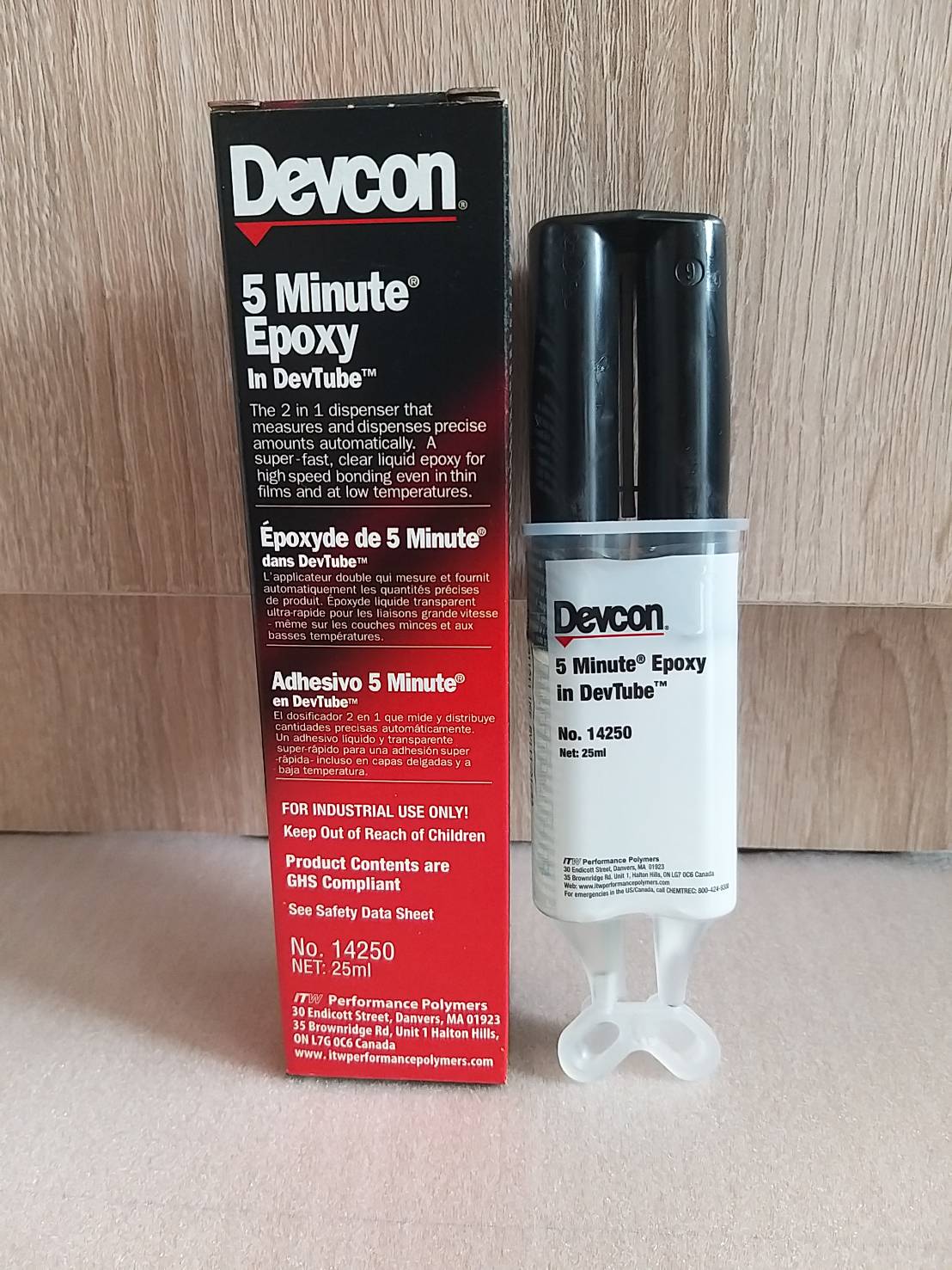 Devcon 14250 5 Min Epoxy กาวอีพ็อกซี่แห้งเร็ว 25ml. * ราคา รวมภาษีแล้ว - Peak1997-Industrial ...