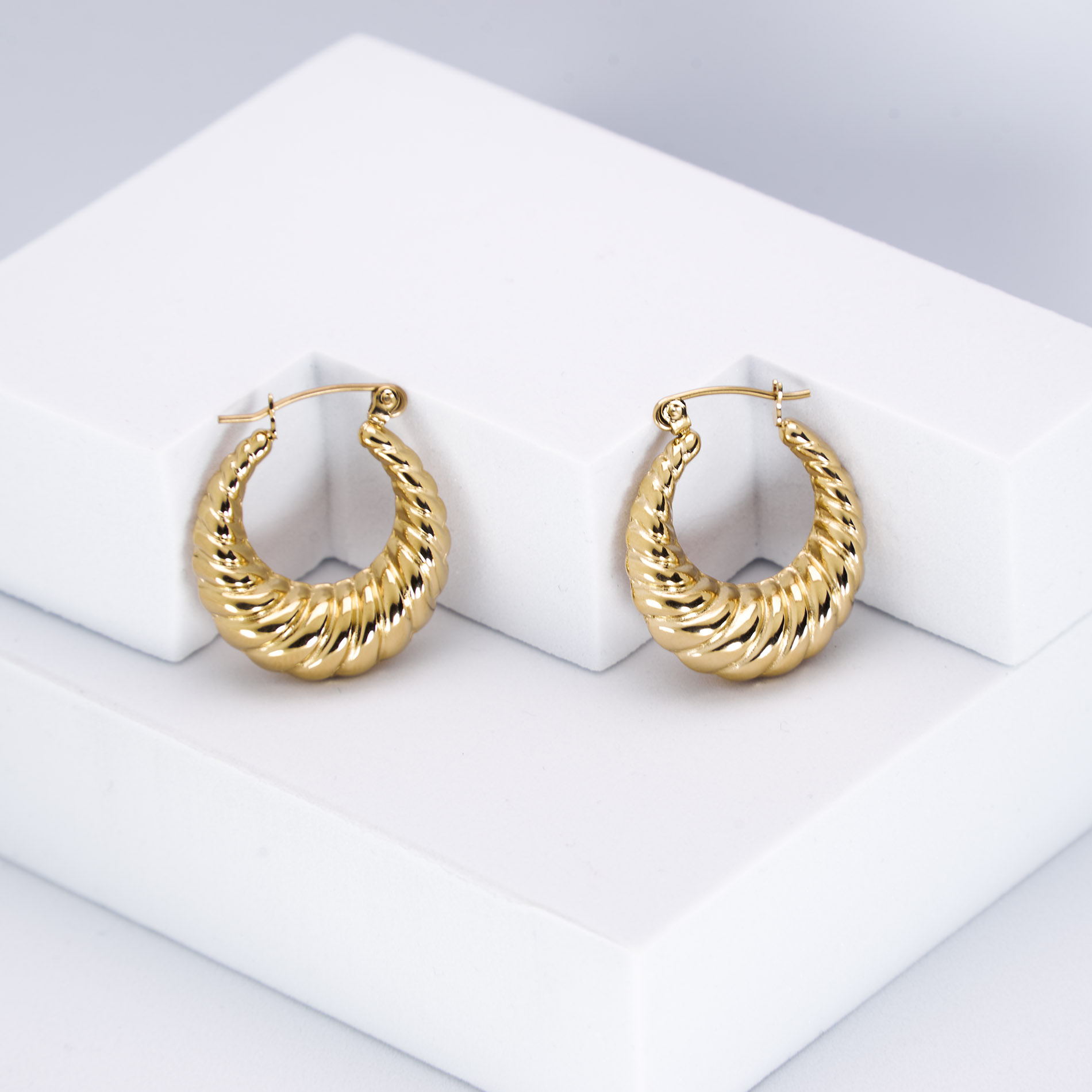 Valichain - Vasilia Croissant Earring - Valichain - ThaiPick