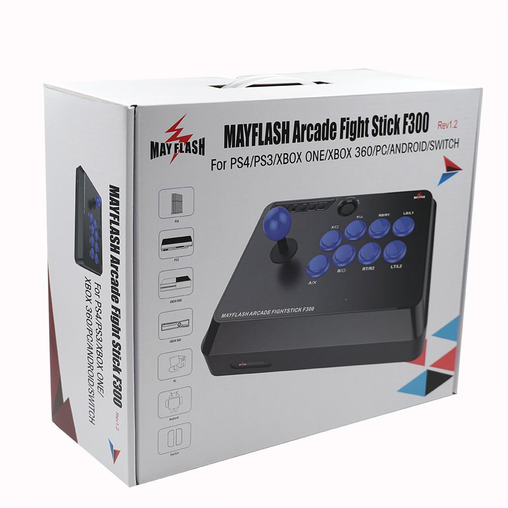 Mayflash Arcade Fight Stick Joystick F300 for PS4PS3XBOX ONEXBOX 360PC ...