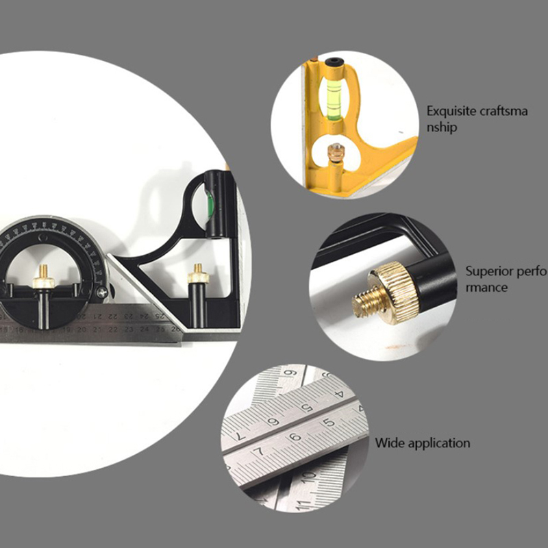 Extra Sweet 3 In1ไม้บรรทัด Multi Combination Square Angle Finder ...