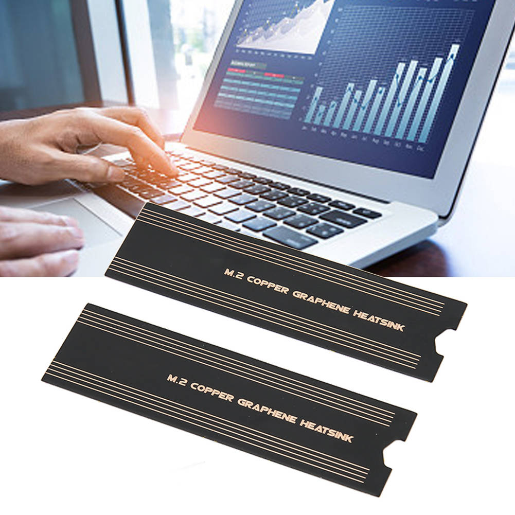 M.2 SSD Graphene ฮีทซิงค์การนำความร้อนที่แม่นยำ Rapid Cooling NVMe ...