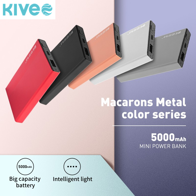 KIVEE พาเวอร์แบงค์ พาวเวอร์แบงค์ พาวเว่อร์แบงค์ Power Bank 5000mAh แบต ...