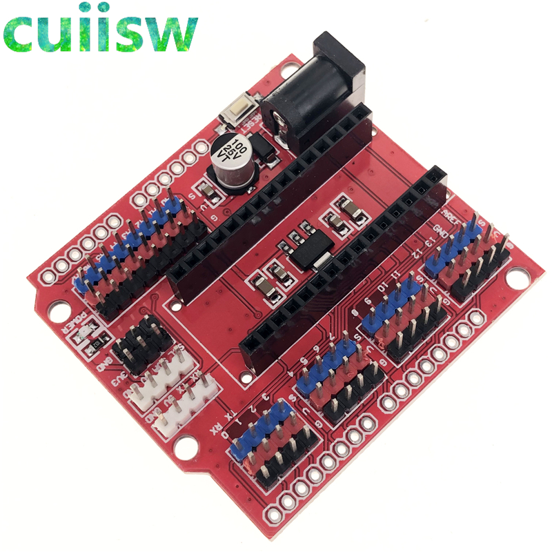 Nano Io Expansion Sensor Shield Module สำหรับ Arduino Uno R3 Nano V30