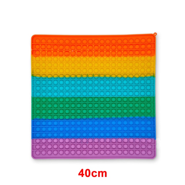 Super Big Size Fidget Push Bubble Toys Squeeze toy Push For Autism ...