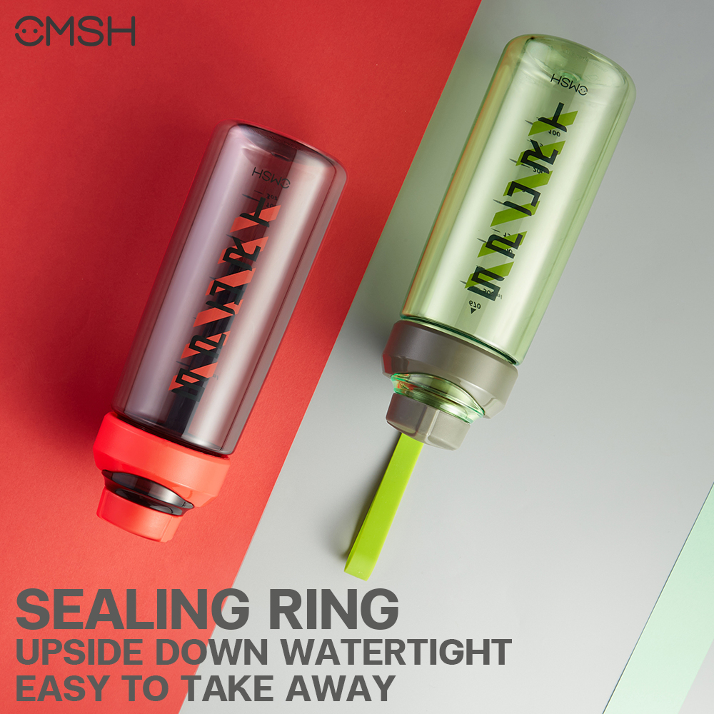 CMSH กระบอกน้ำเด็กไปโรงเรียน ขวดน้ำพกพาแบบยกดื่ม tritan bottle 670ml/420ml - TKK THAILAND - ThaiPick