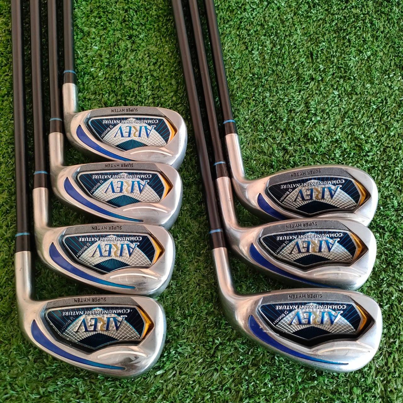 ผ่อน ชุดเหล็ก KASCO AREV เหล็กหน้าเด้ง SUPER HYTEN มีเหล็ก 5-9 เเละ PW ...