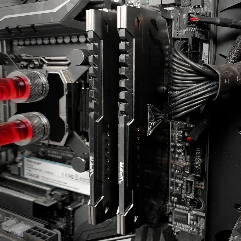 RAM (แรมพีซี) 32GB (16GBx2) DDR4 3600MHz PATRIOT VIPER STEEL ...
