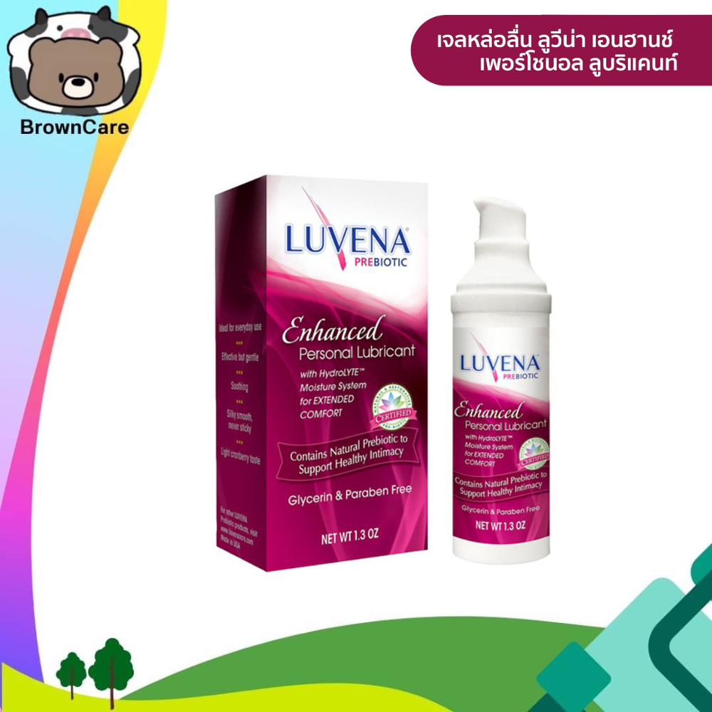 LUVENA Enchanced 1.3OZ ลูวีน่า เอนฮานซ์ เจลหล่อลื่นให้ความรู้สึกเสมือน ...