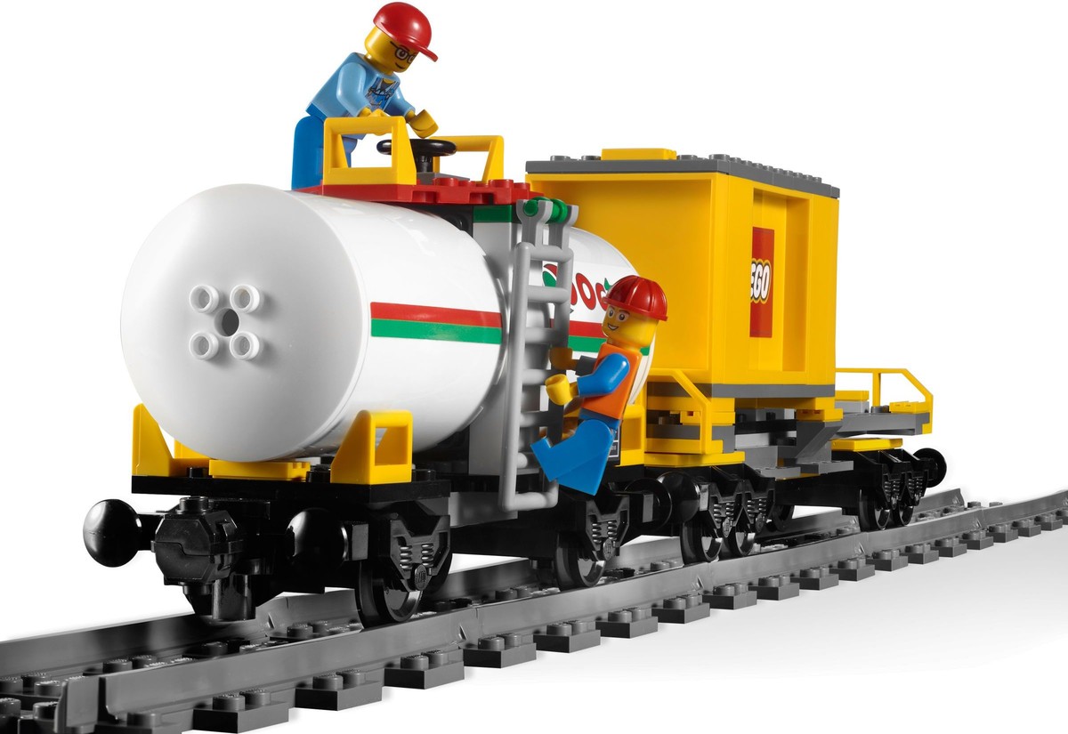 LEGO City Series LEGO Building Blocks 7939 Freight Train Puzzle Insert ...