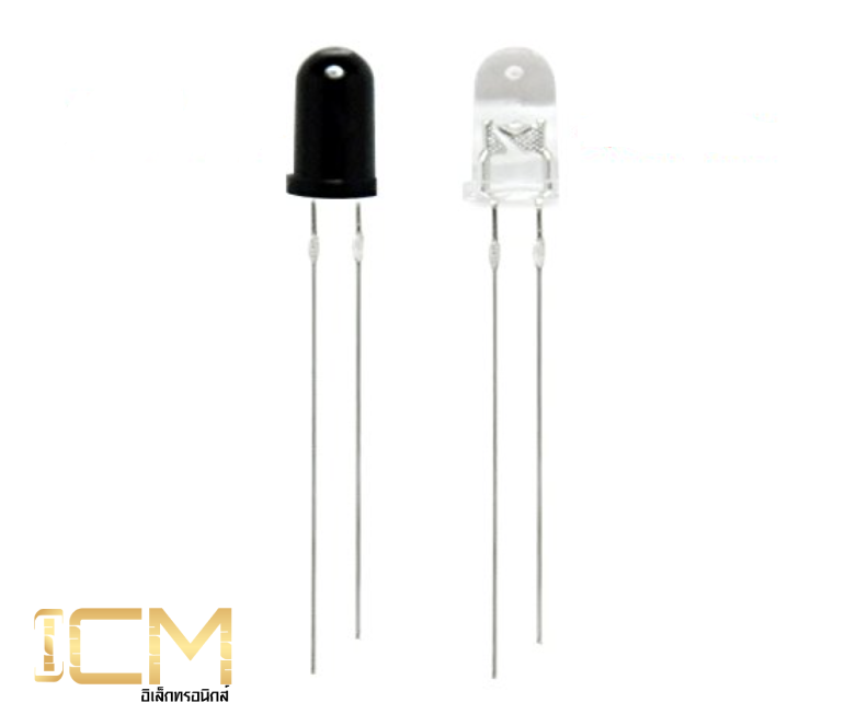 ไดโอดอินฟราเรด 5mm 940nm LEDs Infrared Emitter และ IR Receiver Diode ...