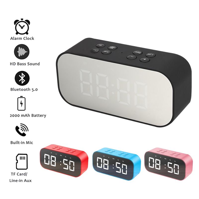 ลำโพงบลูทู ธ ไร้สายลำโพง Bluetooth พร้อมนาฬิกาปลุก ลำโพงบลูทู ธ พกพาแบบ ...