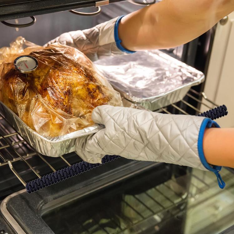 Oven Edge Guard Oven Shelf Protectors 3Pcs Silicone Oven Rack Edge ...