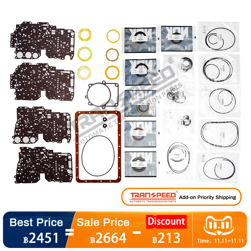 TRANSPEED A343E A343F 30-43L เกียร์อัตโนมัติ Overhaul ซีลปะเก็น O-Ring ...