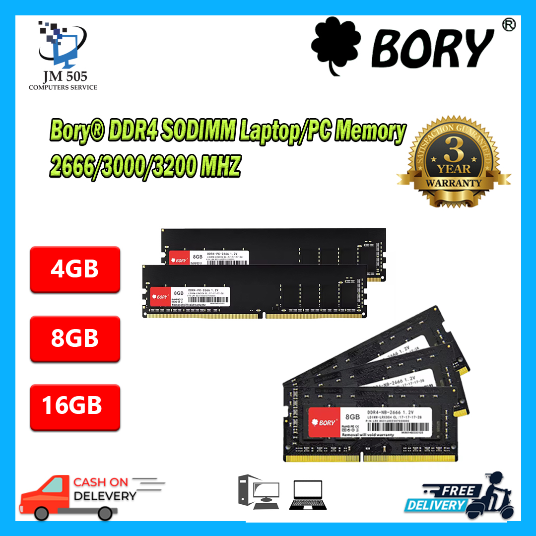 ORIGINAL BRAND NEW Bory DDR4 SODIMM LaptopPC Memory 8GB16GB 2666 MHZ 3Y ...
