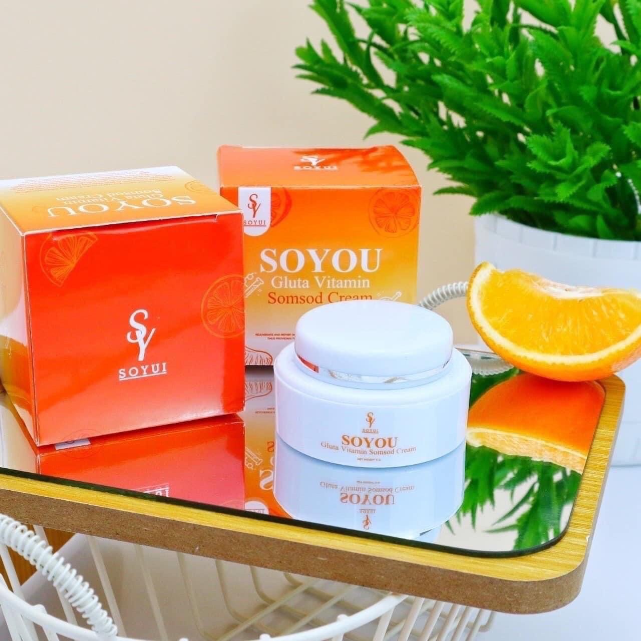 ครีมวิตามินส้มสด โซยุ้ย Soyou Soyui **แยกขาย 1 กระปุก - Mellerzap - ThaiPick