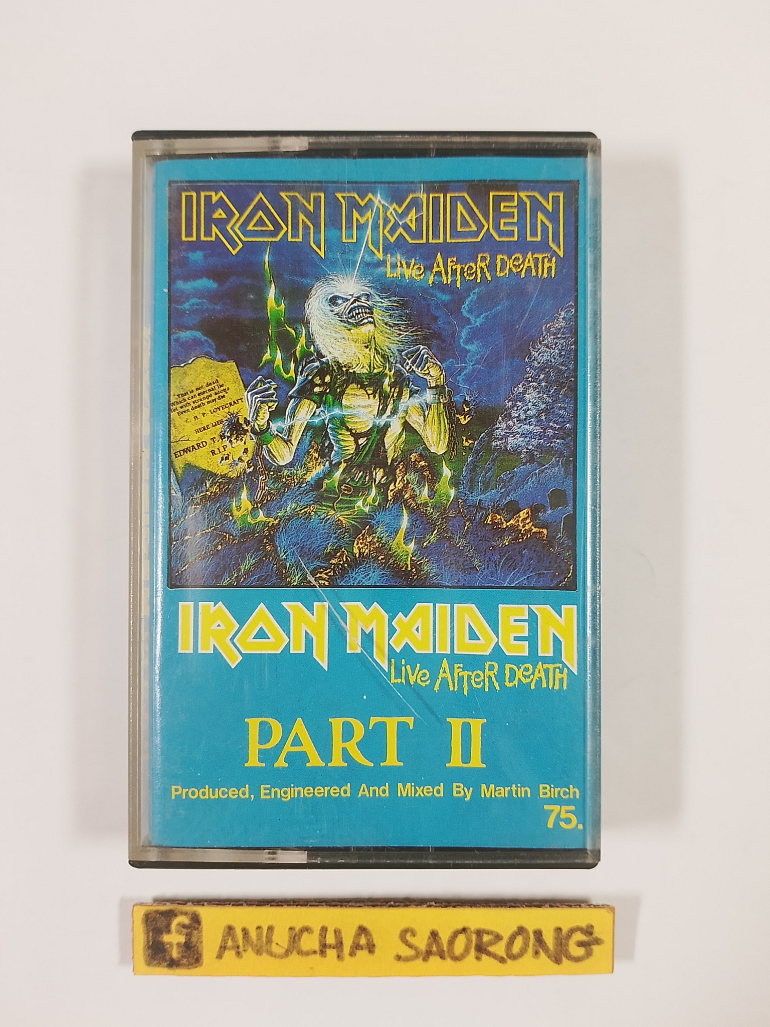 เทปคาสเซท IRON MAIDEN, UFO, THE BEATLES, QUEEN, DIRE STRAITS, LED ...