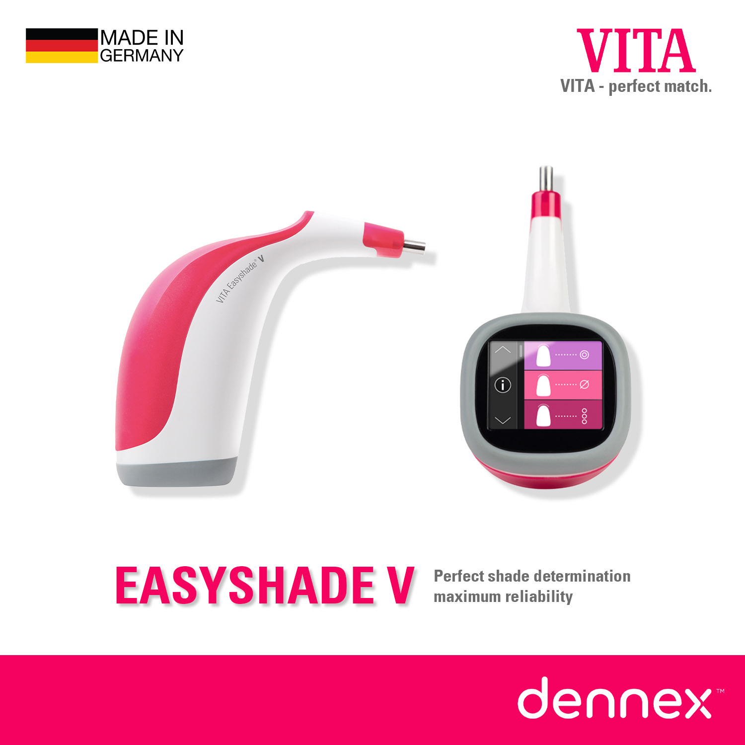 เครื่องเทียบสีฟันแบบดิจิตอล VITA Easyshade V ลิขสิทธิ์แท้จากวีต้าจาก ...