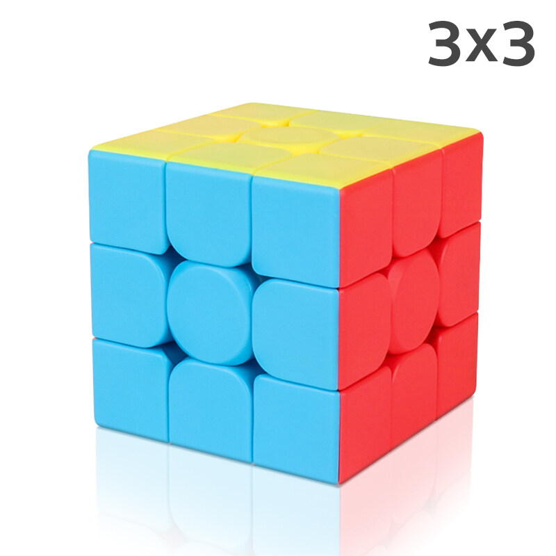 รูบิค 3X3 ของแท้ เคลือบสี ลื่นหัวแตก Smooth Rubik Cube ของเล่นเด็ก ของ ...