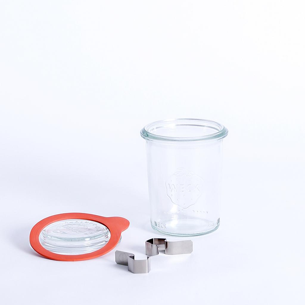 Weck Mini mold jar 160 ml ขวดแก้ว ฝาคลิป - Kus Kus Shop - ThaiPick