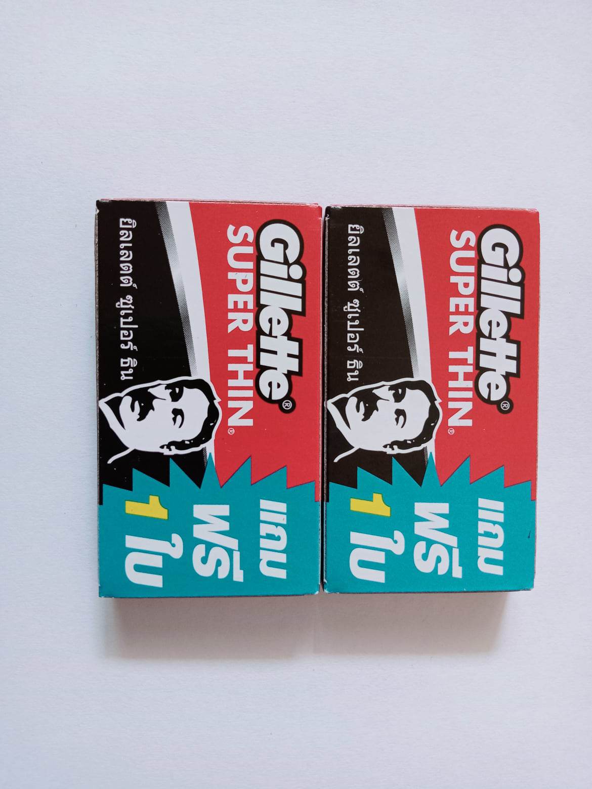 ใบมีดโกน ยิลเลตต์ รุ่น Super Thin (Gillette Super Thin) 51 แบบ 24 กล่อง ...