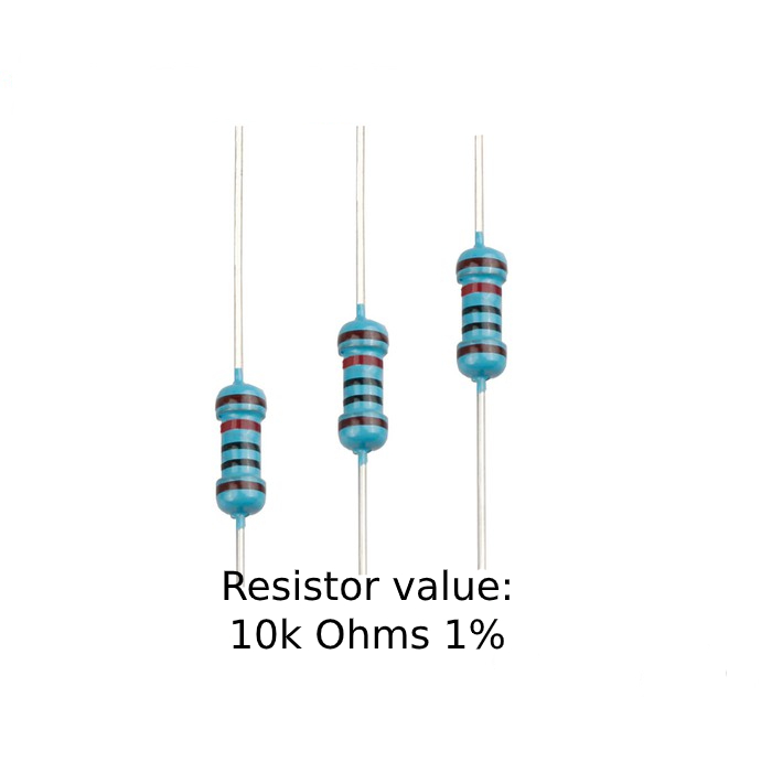 Resistor 10K -แพ็คสุดคุ้ม ตัวต้านทาน Resistor 10k จำนวน 100 ชิ้น/ถุง ...