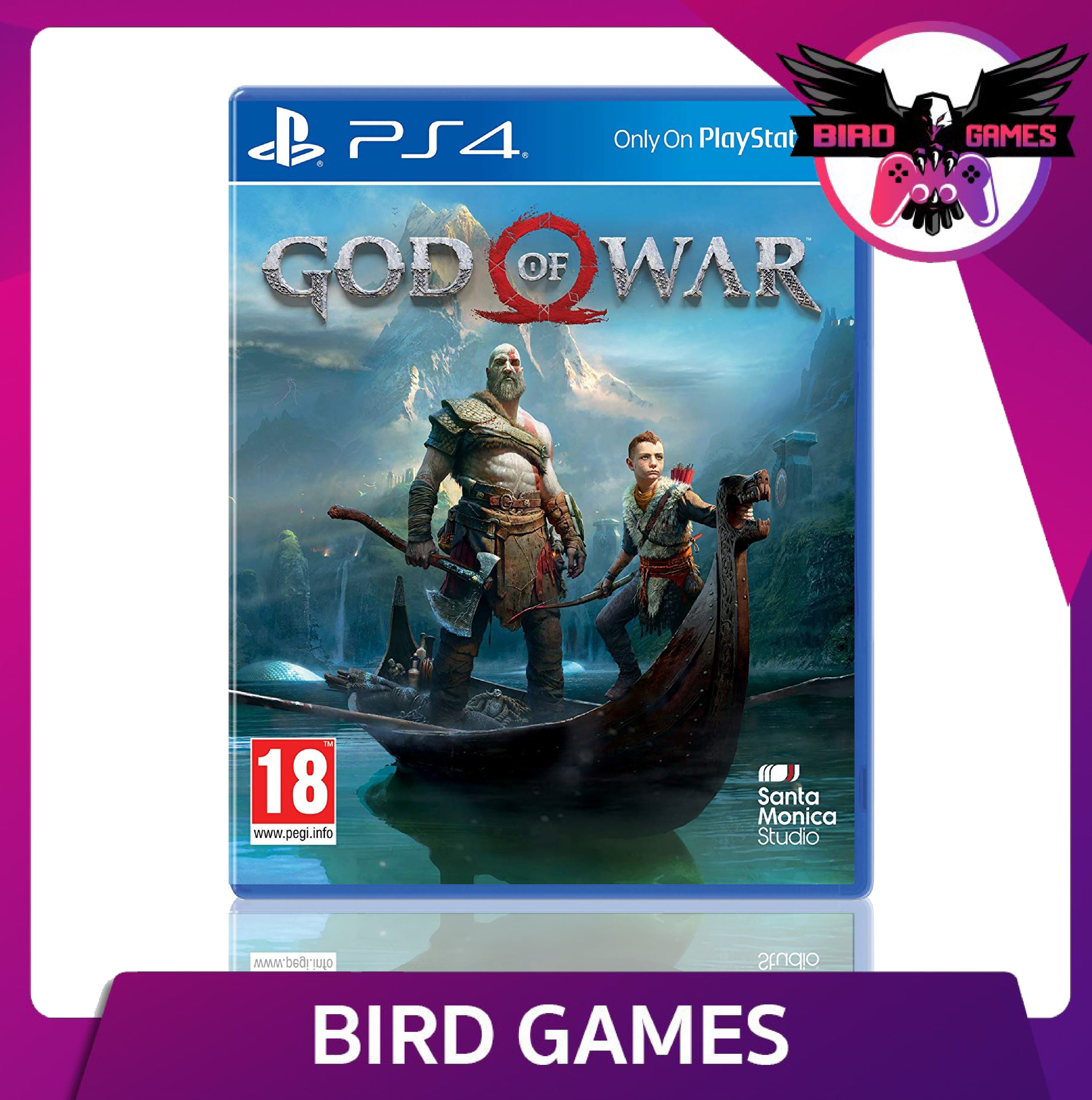PS4 : God of War 4 [แผ่นแท้] [มือ1] [เกมส์ps4] [เกมps4] [game ps4 ...