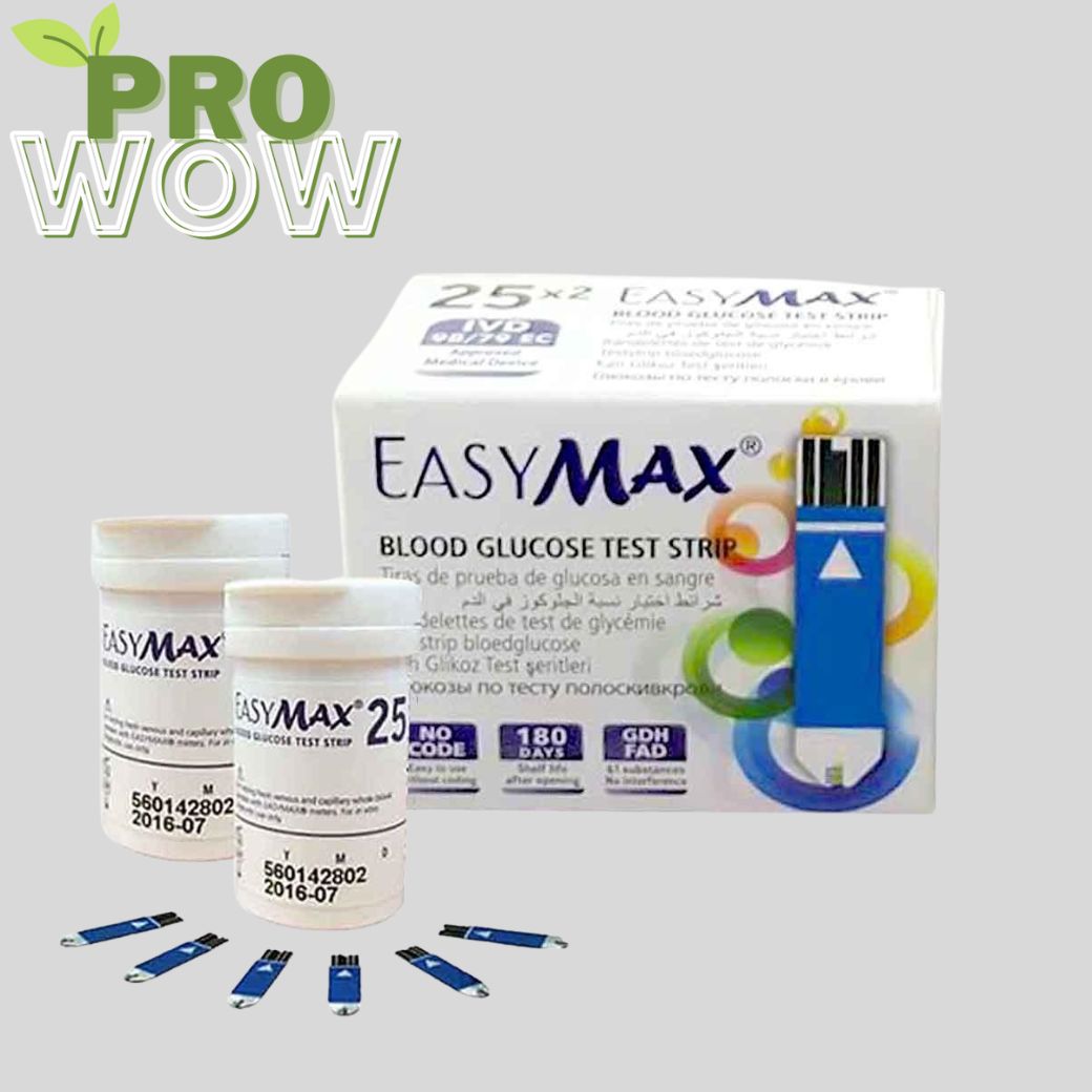 แผ่นเทสน้ำตาลในเลือด Easymax 50ชิ้น 5395 | Lazada.co.th