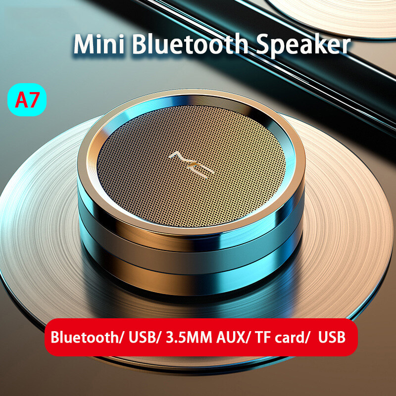 MC A7 Mini Wireless Bluetooth Speaker Portable Bass Waterproof Outdoor Speaker Loudspeaker Long ...