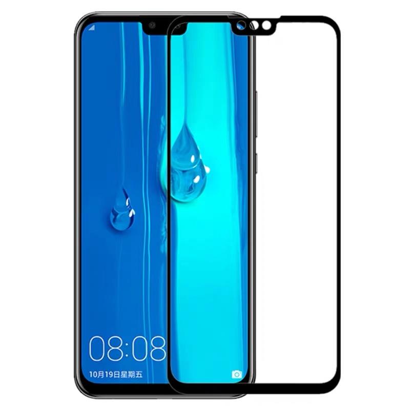 สินค้าใหม่ ฟิล์มกระจกนิรภัย Huawei Y9 2019 ฟิล์มเต็มจอ ใส่เคสได้ รุ่น ...