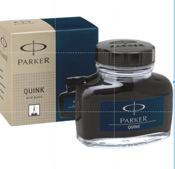 Parker Quink น้ำหมึก สีดำ (Black), น้ำเงิน BLUE (แท้100%) | Lazada.co.th