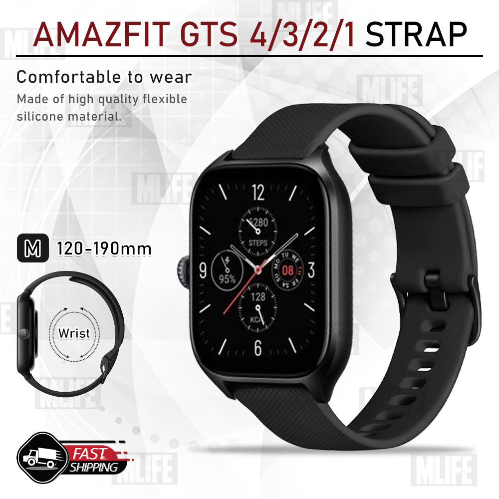 MLIFE - สายนาฬิกา 20 มม. Amazfit GTS 4 / 4 Mini / 3 / 2 / 1 20มิล ...