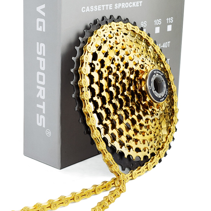 Vg Sports Ultralight 10 Speed Bicycle Chain Bike Chain Hollow 116L ...