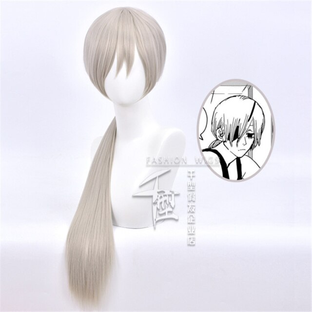Denji Makima Wig Short Golden Hair Wig Anime Chainsaw Man Cosplay Hair ...