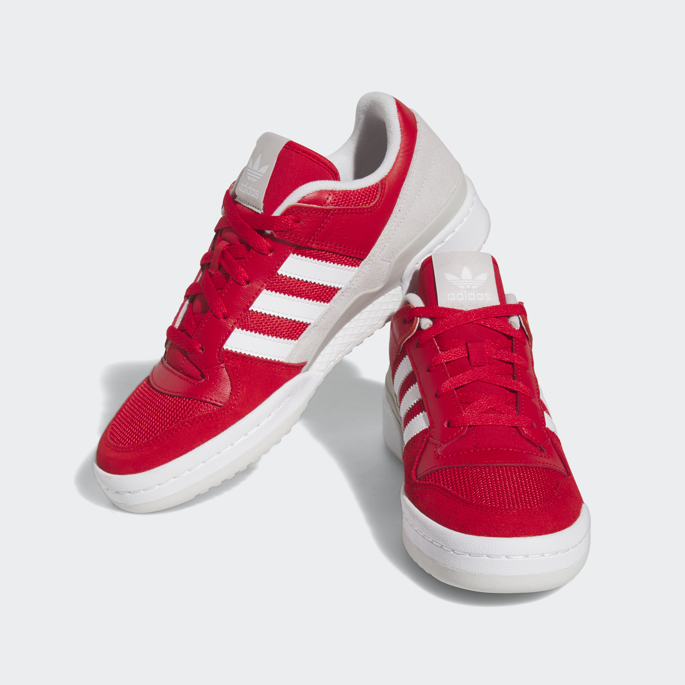 adidas บาสเกตบอล รองเท้า Forum Low Classic ผู้ชาย สีแดง FZ6265 - adidas ...