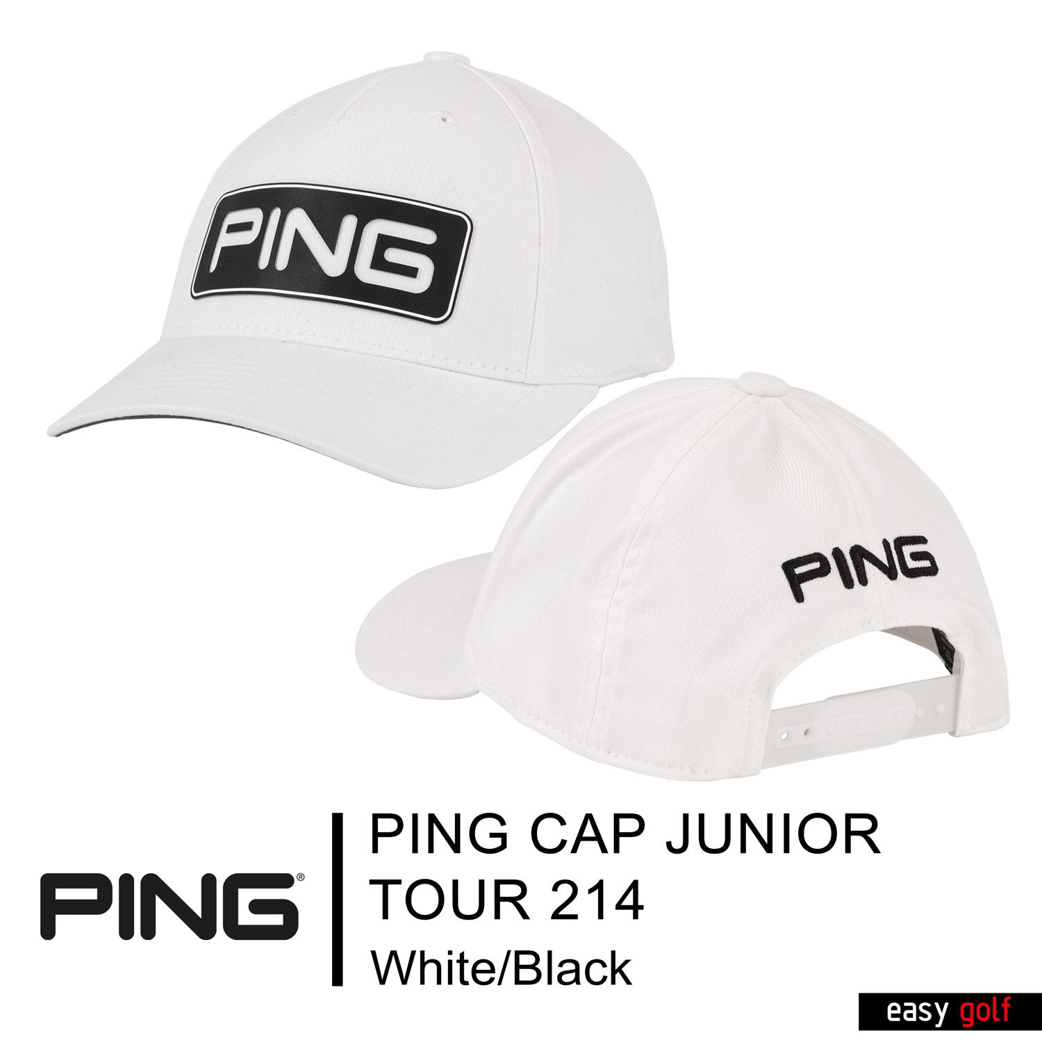 PING CAP JR. TOUR 214 PING CAP JUNIOR หมวกกอล์ฟ หมวกเด็ก หมวกกีฬาเด็ก ...