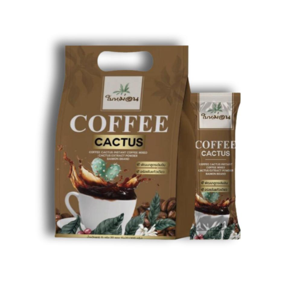 กาแฟกระบองเพชร ใบหม่อน Coffee Cactus 1ห่อ บรรจุ 20 ซอง (น้ำหนักสุทธิ300 ...