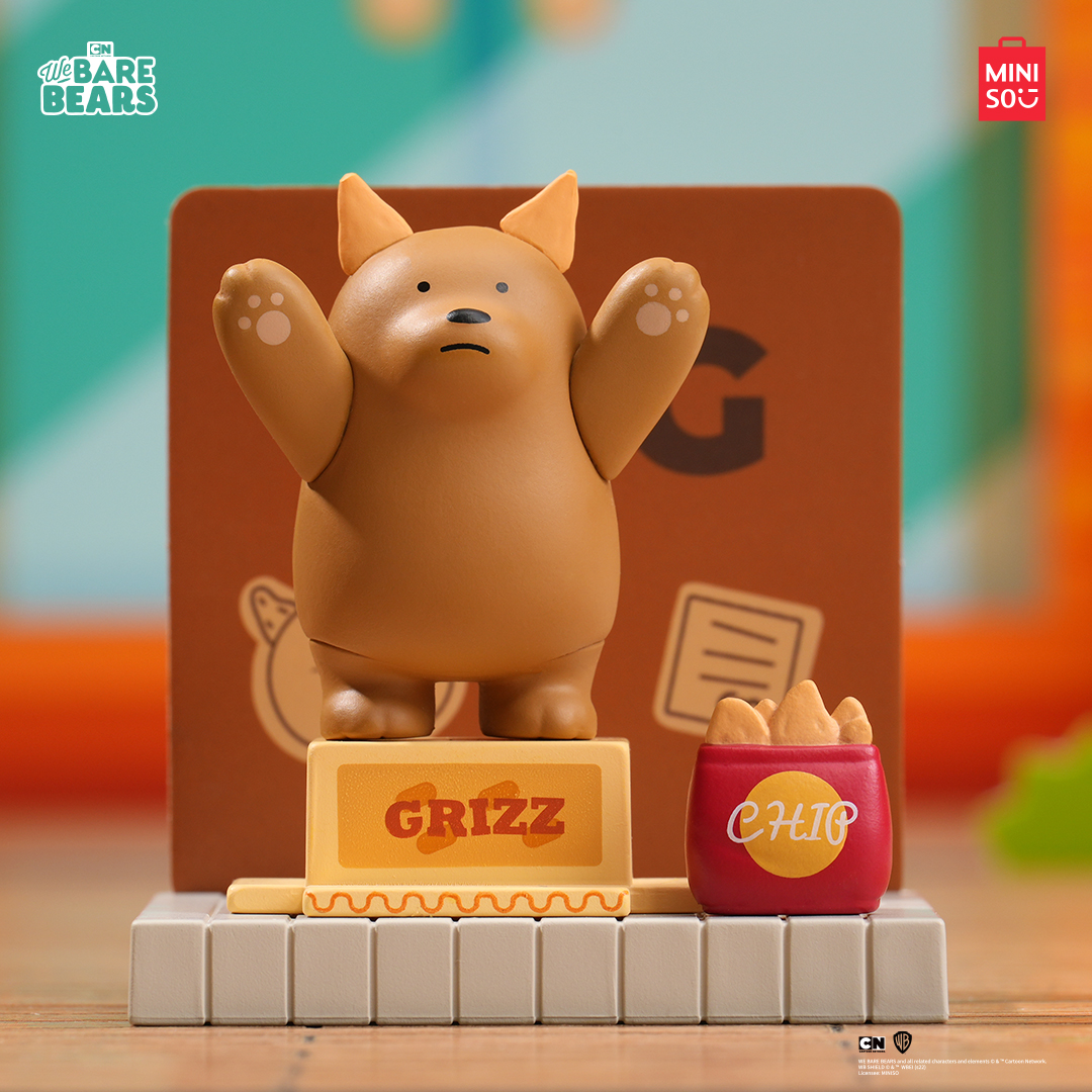 Miniso กล่องมหัศจรรย์ กล่องมหัศจรรย์โมเดล We Bare Bears Mini Fun ...