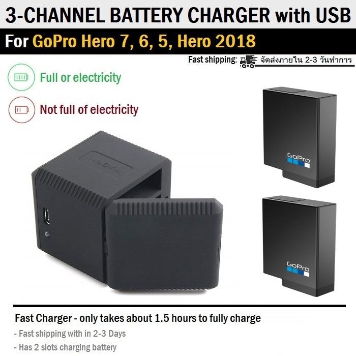 Gopro Hero111109 Dual Battery Charger 2 Enduro Batteries Super ...