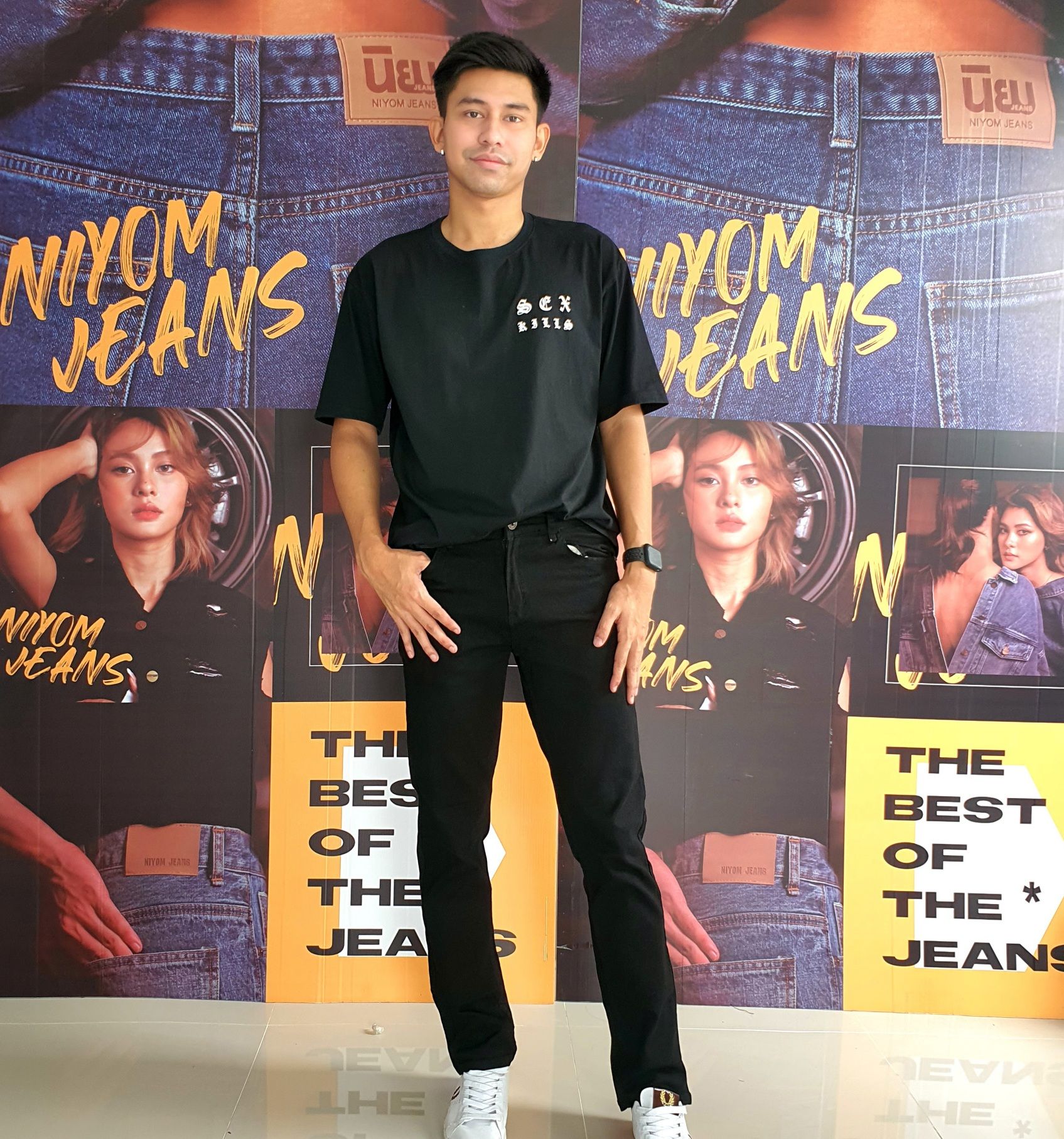 NEW!!Niyom Jeans : รุ่น MB537 collection NYJ 40 mile กางเกงยีนส์ผู้ชาย - Niyom Jeans - ThaiPick