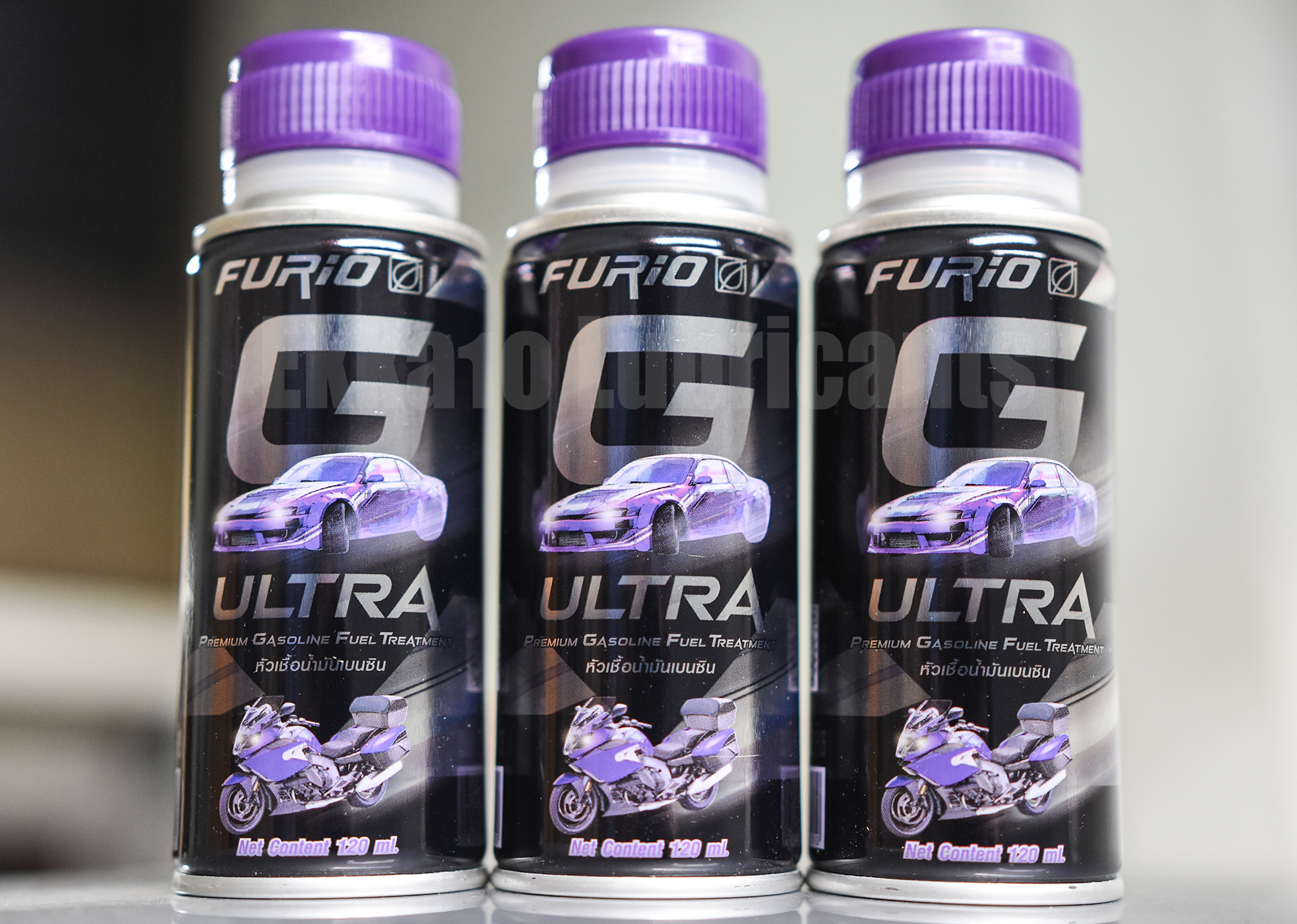 [3 ขวด] หัวเชื้อน้ำมันเบนซิน บางจาก Furio G Ultra | Lazada.co.th