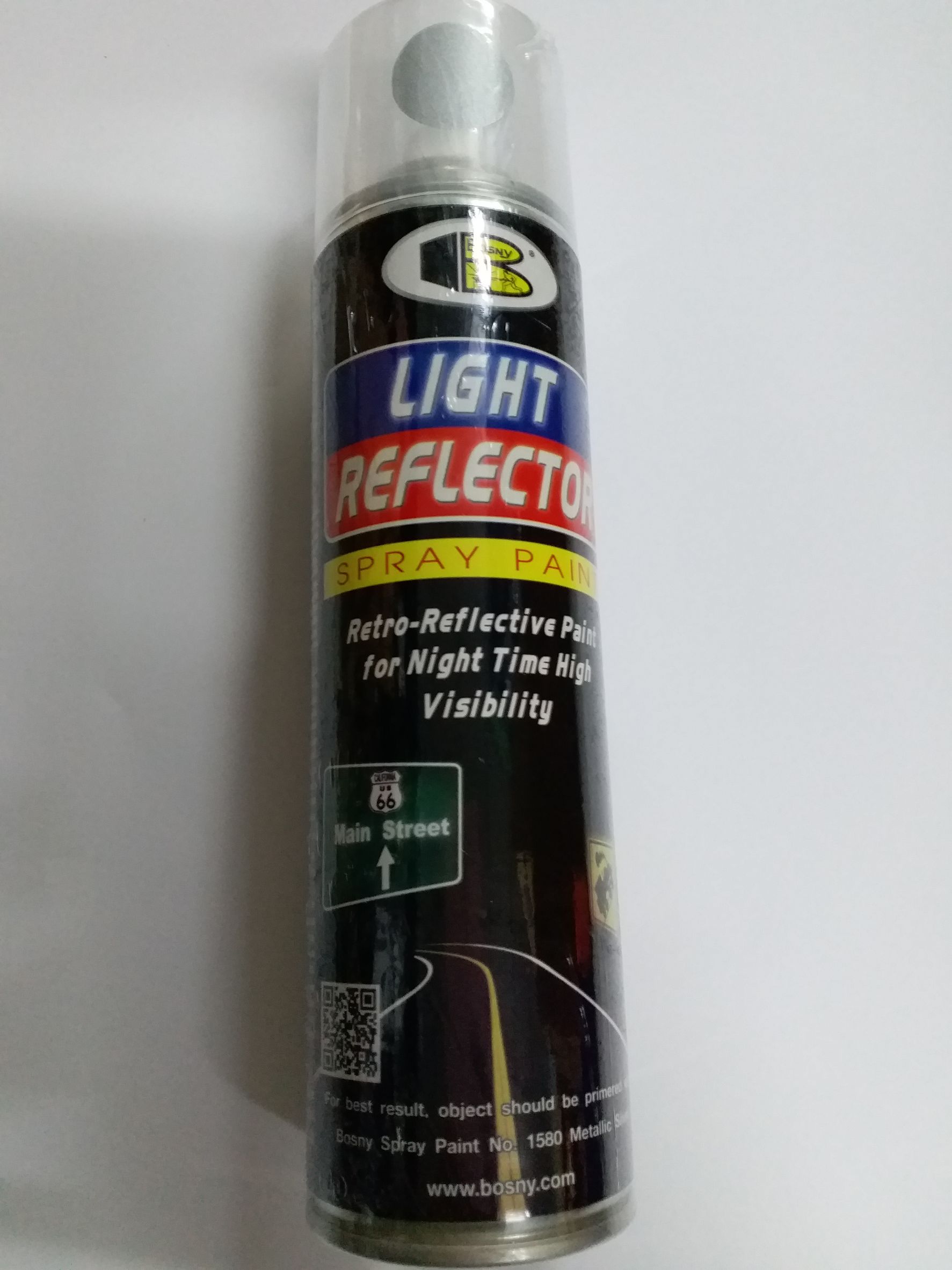 Bosny สีสเปรย์ไลท์รีเฟล็กเตอร์ Light Reflector Spray Paint สเปรย์แลคเก ...