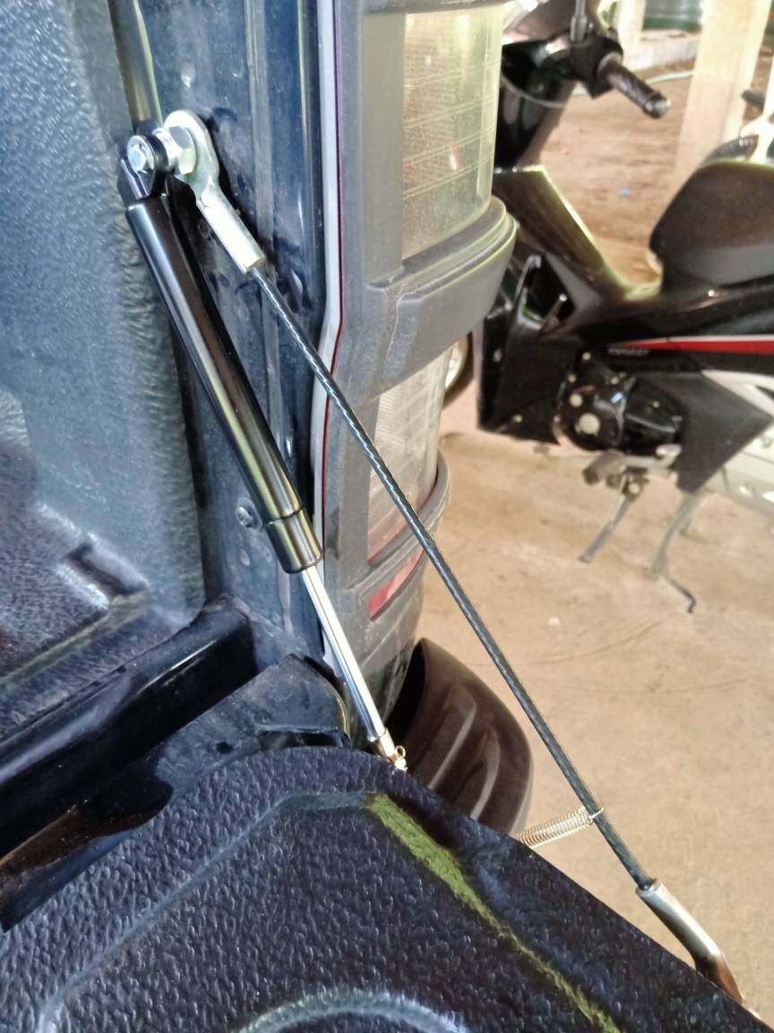 2PCS โช้คฝากระบะท้าย Tailgate Strut Rear Hood Bonnet Bar Kit For Ford ...